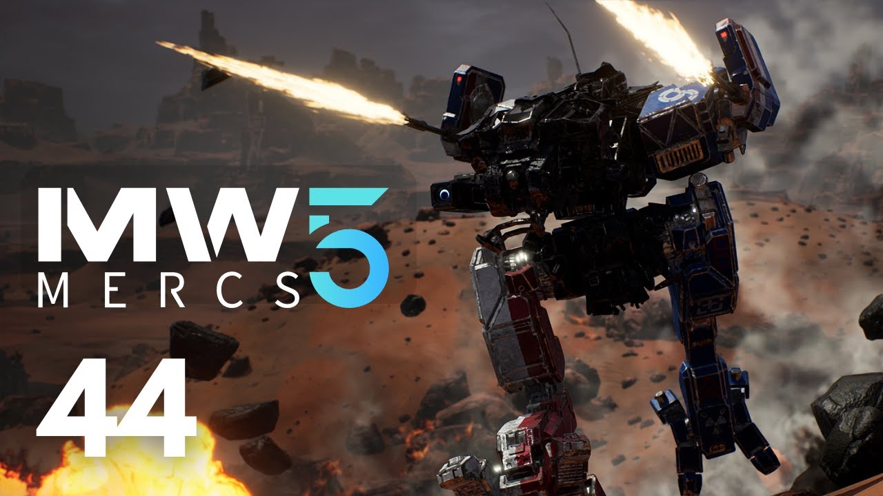 NEVER ENDING ARTILLERY - Mechwarrior 5: Mercenaries #44 (Career with ...