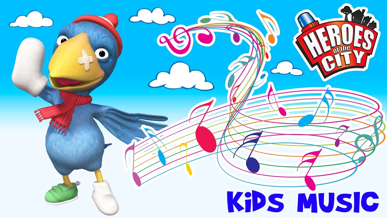 Kids Songs | The Calamity Crow Song - Heroes of the City | ♫ | Car ...
