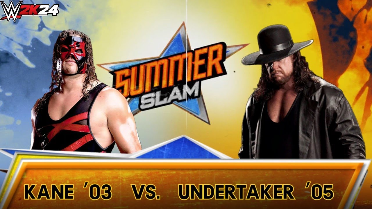 Full Match - Kane '03 vs. Undertaker '05: SummerSlam|WWE 2K24 - YouTube