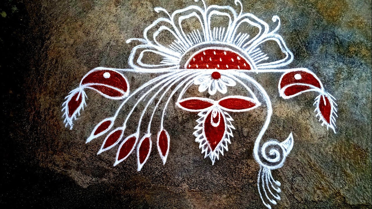 Traditional karthigai madham special peacock deepam beautiful super ...