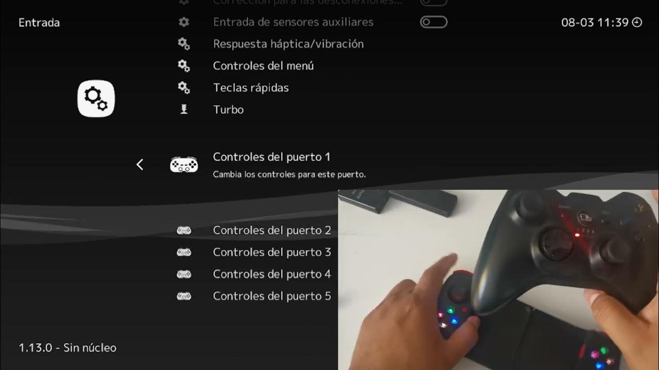 CONFIGURACION DE CONTROLES EN RETROARCH ANDROID [ FIRE TV STICK, ONN TV, ANDROID TV, TV BOX ...