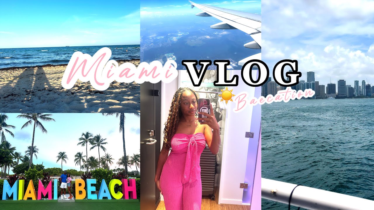 MIAMI VLOG PT 1 🌴 | Millionaire Boat Tour, South Beach, Bayside Market ...