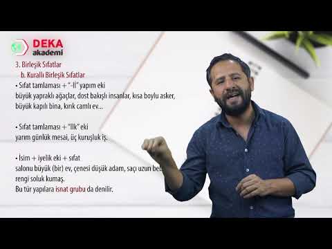 026 - Türkçe ÖABT - Sıfatların Anlam Özellikleri - Kadir Kısa
