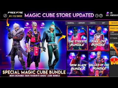 NEXT MAGIC CUBE BUNDLE |NEXT MAGIC CUBE DRESS |FREE FIRE NEW EVENT ...
