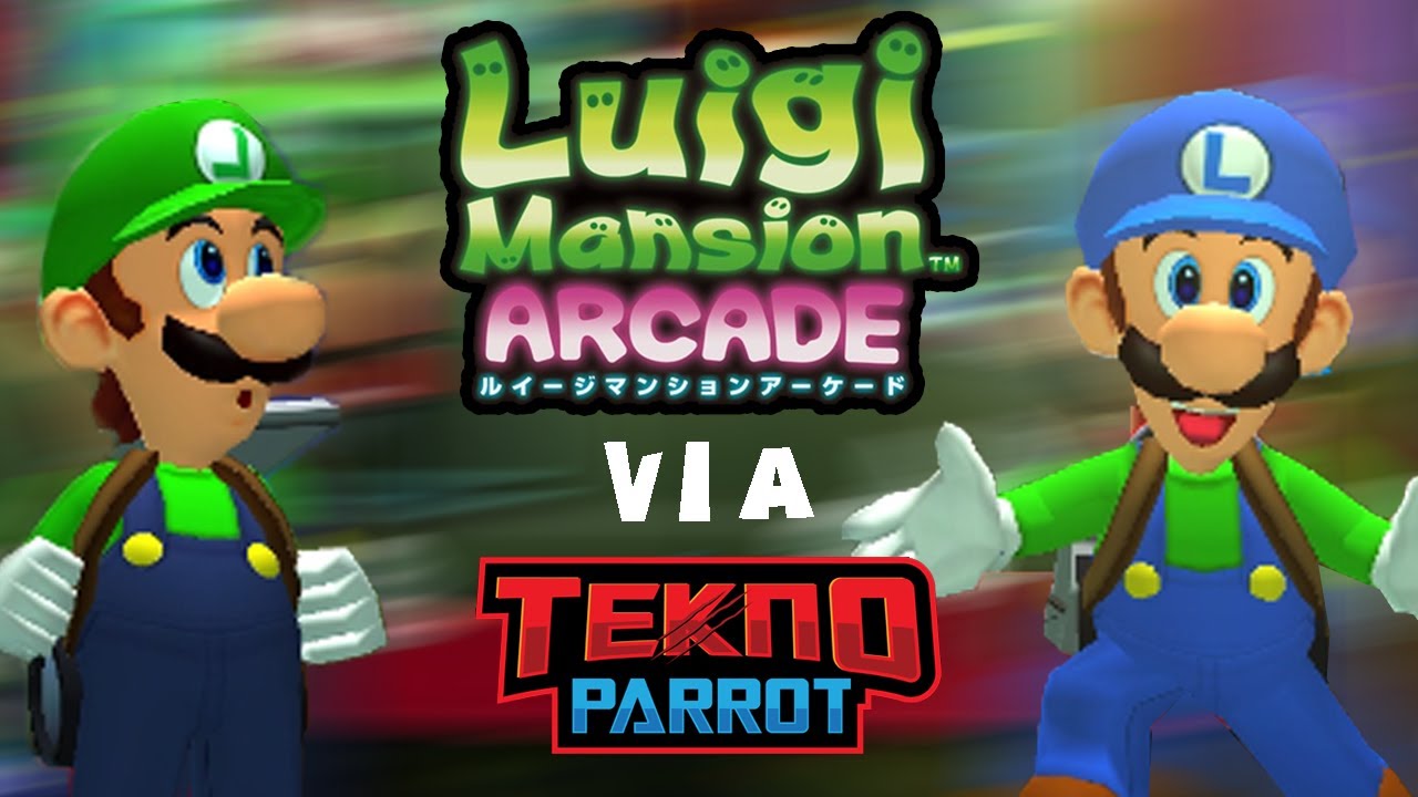 Luigi's Mansion Arcade - 2-Player Online Co-op via Teknoparrot and ...