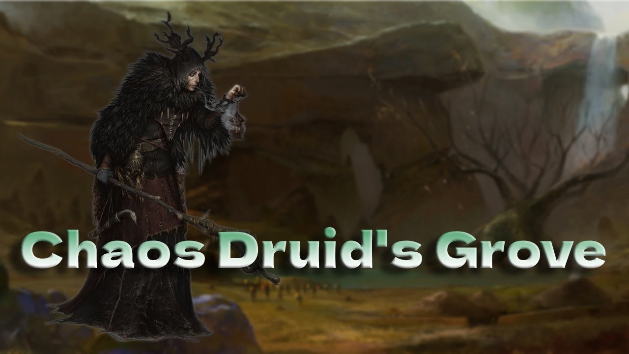 Fighting Chaos: The Corrupted Druid in his own Domain - YouTube