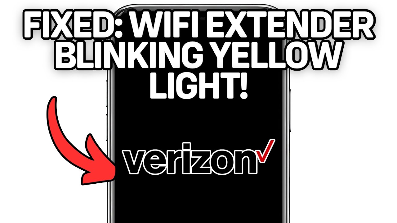 NEW! FIXED VERIZON WIFI EXTENDER BLINKING YELLOW LIGHT (WORKING) 2025 ...