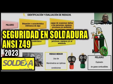 SEGURIDAD SOLDADURA. ESTANDAR ANSI Z49-1. SOLDEXA PERU 2023 - YouTube