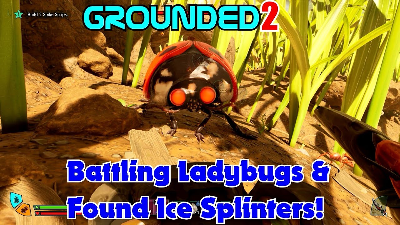 Battling Ladybugs & found Ice Splinters! Grounded 2 Gameplay S1-Ep10 ...