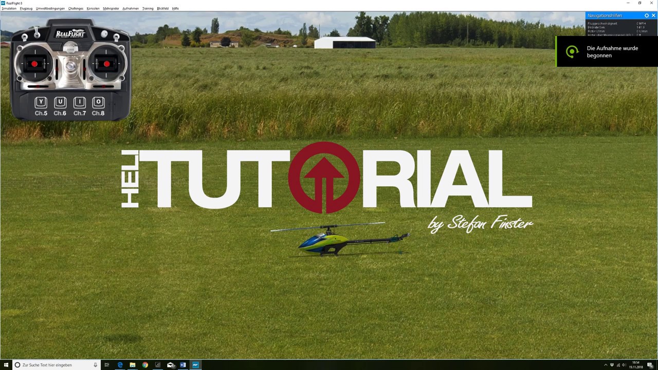 HELI TUTORIAL EPISODE3 Speedcircle - YouTube