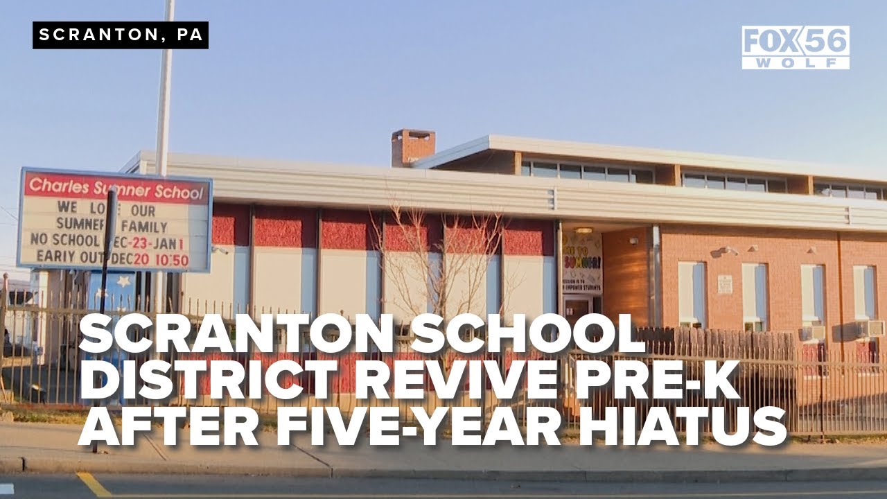 Scranton School District revive pre-K after five-year hiatus - YouTube