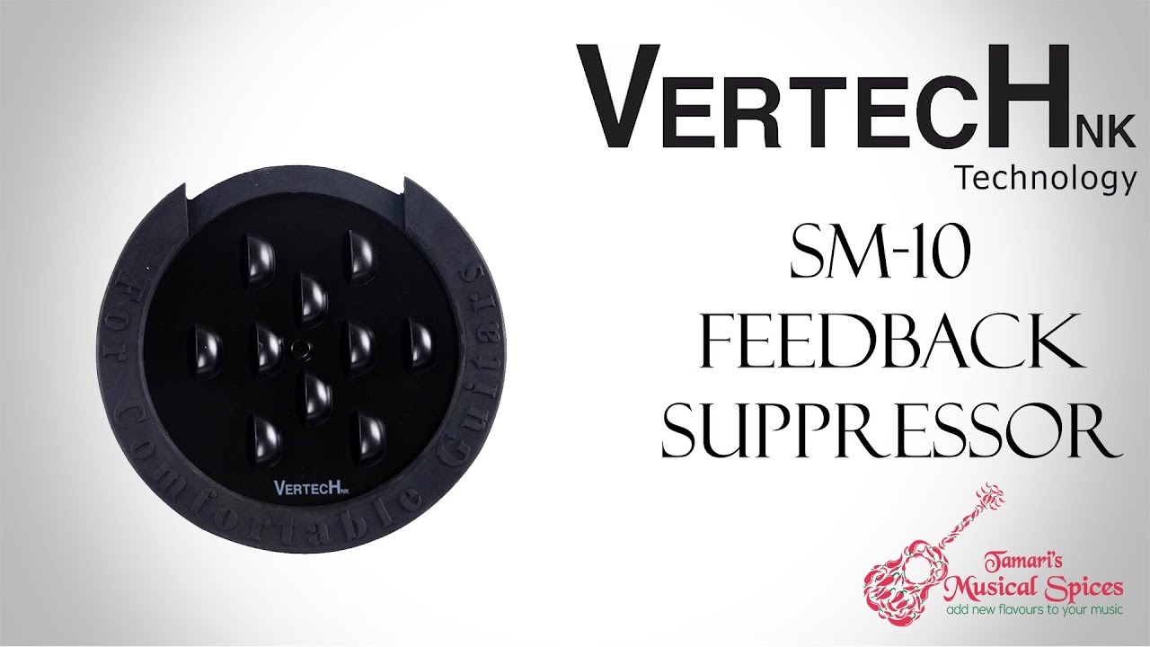 Vertech SM-10 Acoustic Guitar Feedback Suppressor - YouTube