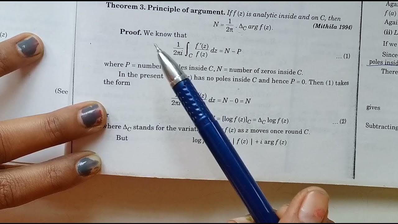Complex Analysis: principle argument 2 - YouTube