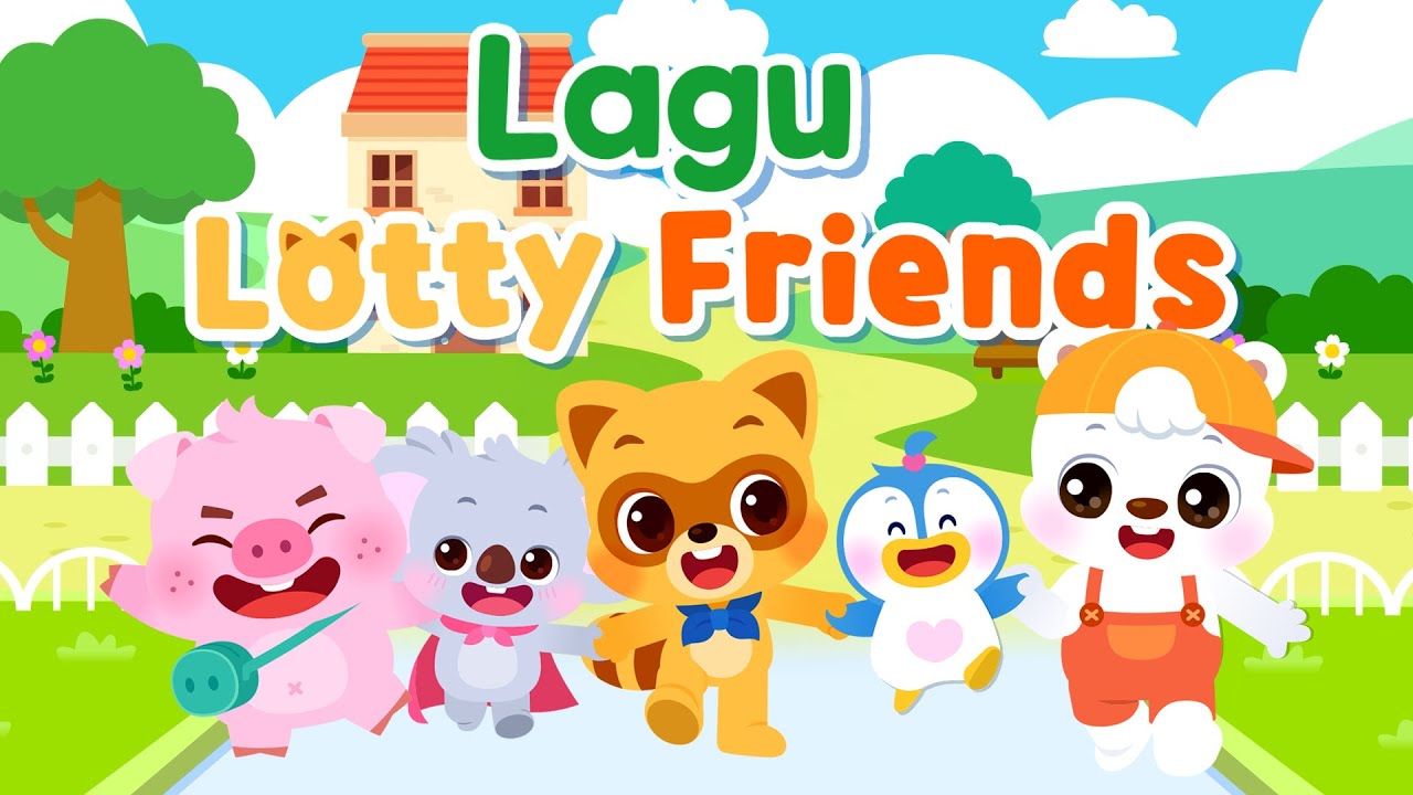 Lagu Lotty Friends🎵 | Aku akan memperkenalkan Lotty Friends🙌 | Lagu ...