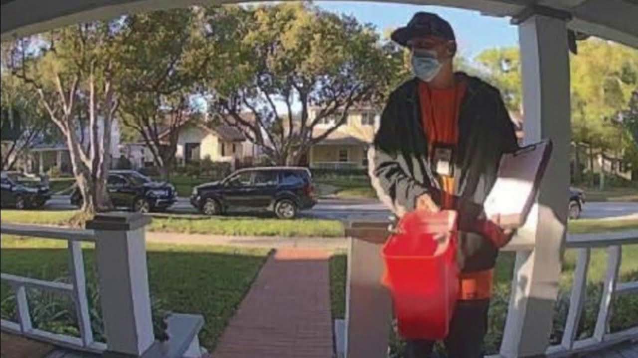 Florida man pretends to represent charity for homeless - YouTube