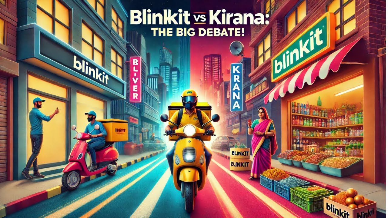 "Blinkit vs Kirana: Is Quick Commerce Killing Local Shops?" - YouTube