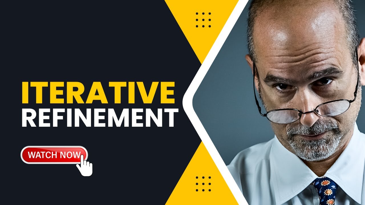 Elevator pitch (lesson 29): Iterative Refinement - YouTube