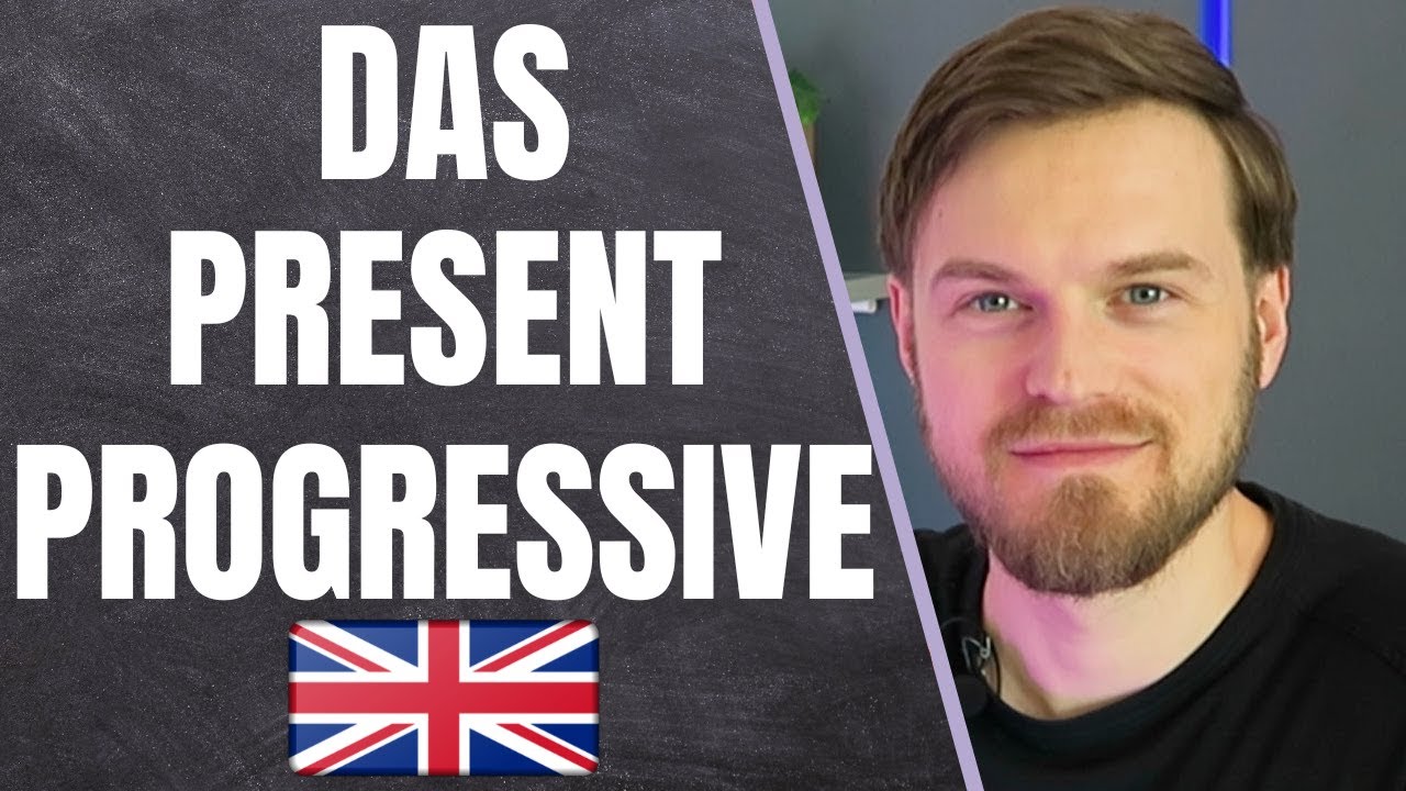 Das Present Progressive in nur 5 Minuten lernen! 👨‍🏫 mit PDF! Bildung ...