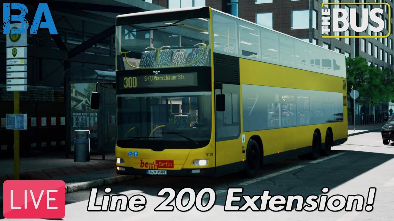 The NEW Line 200 Extension LIVE - The Bus - YouTube