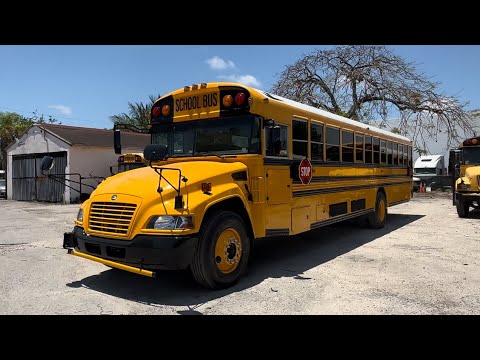 2012 School Bus #1202 Blue Bird Vision with Cummins 6.7 ISB - YouTube