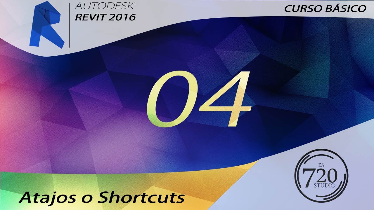 Revit 2016 - Atajos o Shortcuts -Tutorial Básico 04 - En Español - YouTube