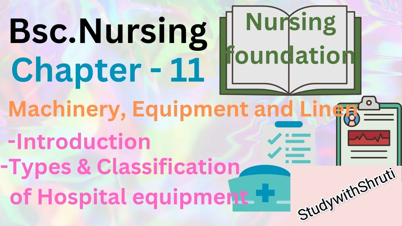Bsc.Nursing-Intro, Types & Classification of Hospital equipment ...
