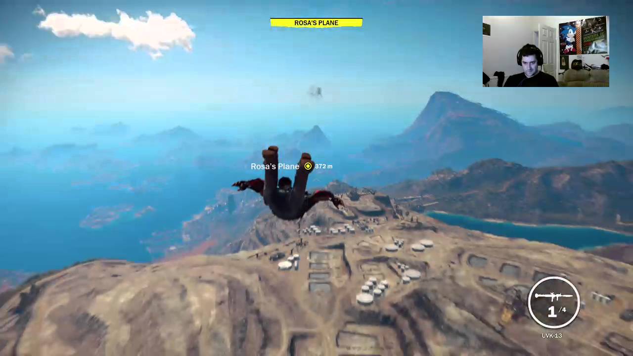 Stream highlight: Just Cause plane simulator 2016 - YouTube