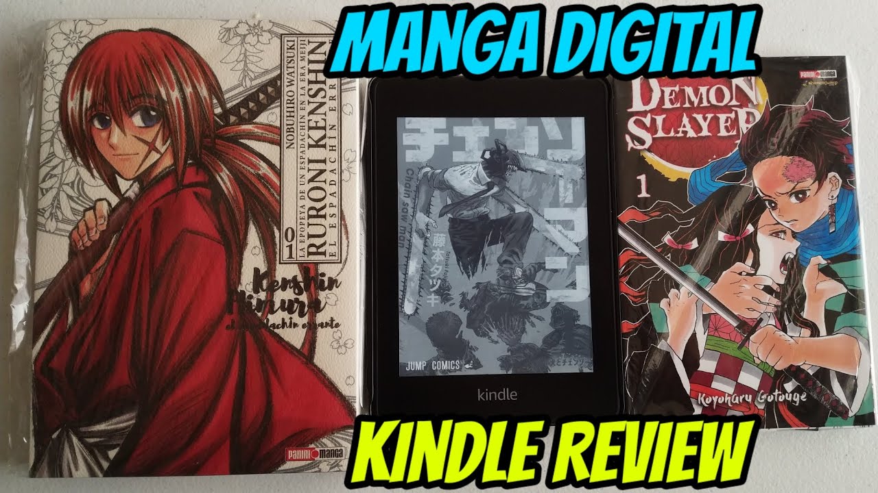 Kindle Review Manga Digital. - YouTube