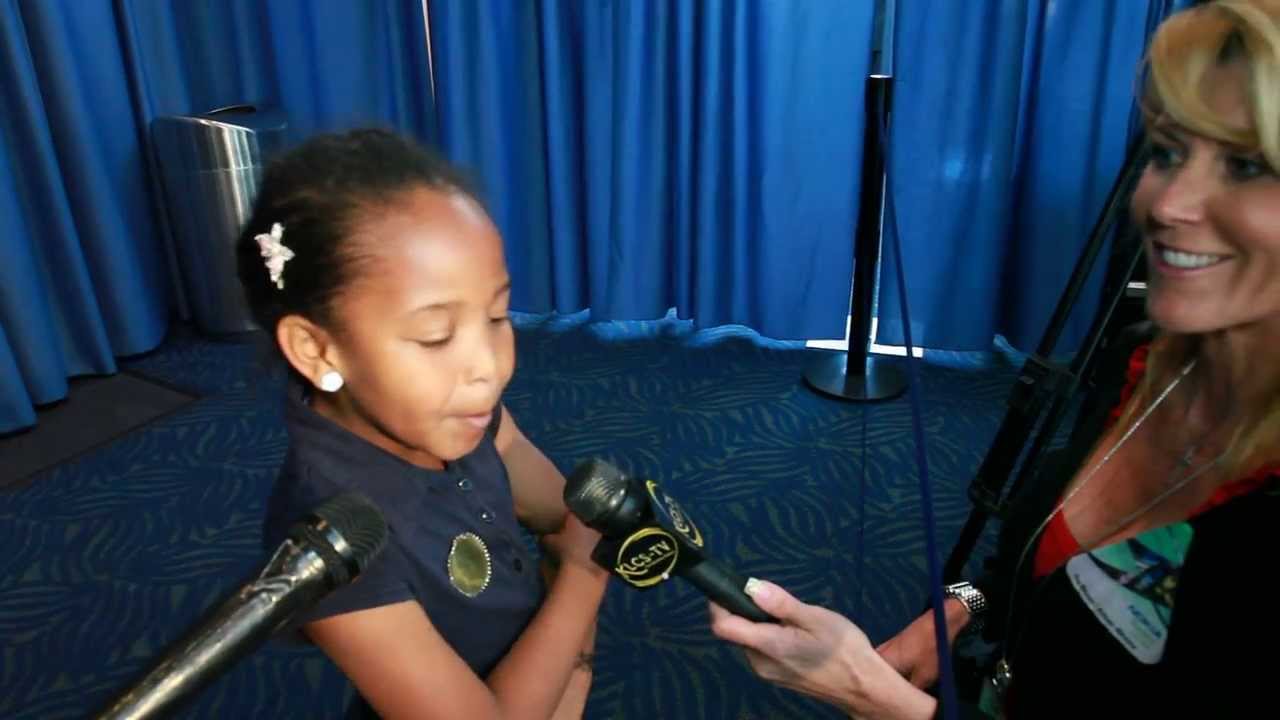 Harmony Bailey Tells Reporters A Way To Fight Bullying - YouTube