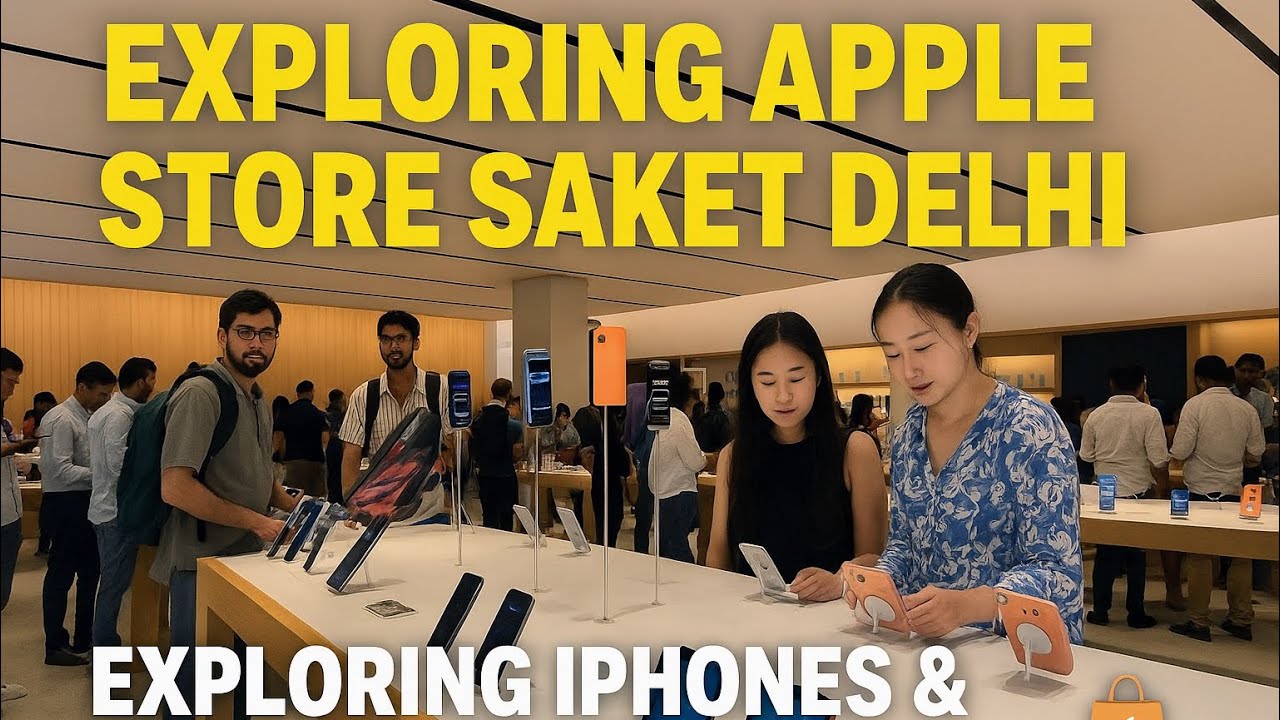 Exploring Apple Store Saket Delhi | iPad Buying Plan & iPhone Store ...