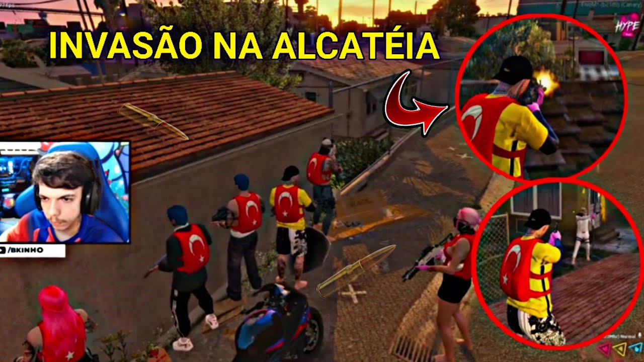 TROPA DA TURQUIA INVADIU O GUETO DA ALCATÉIA | GTA RP - YouTube