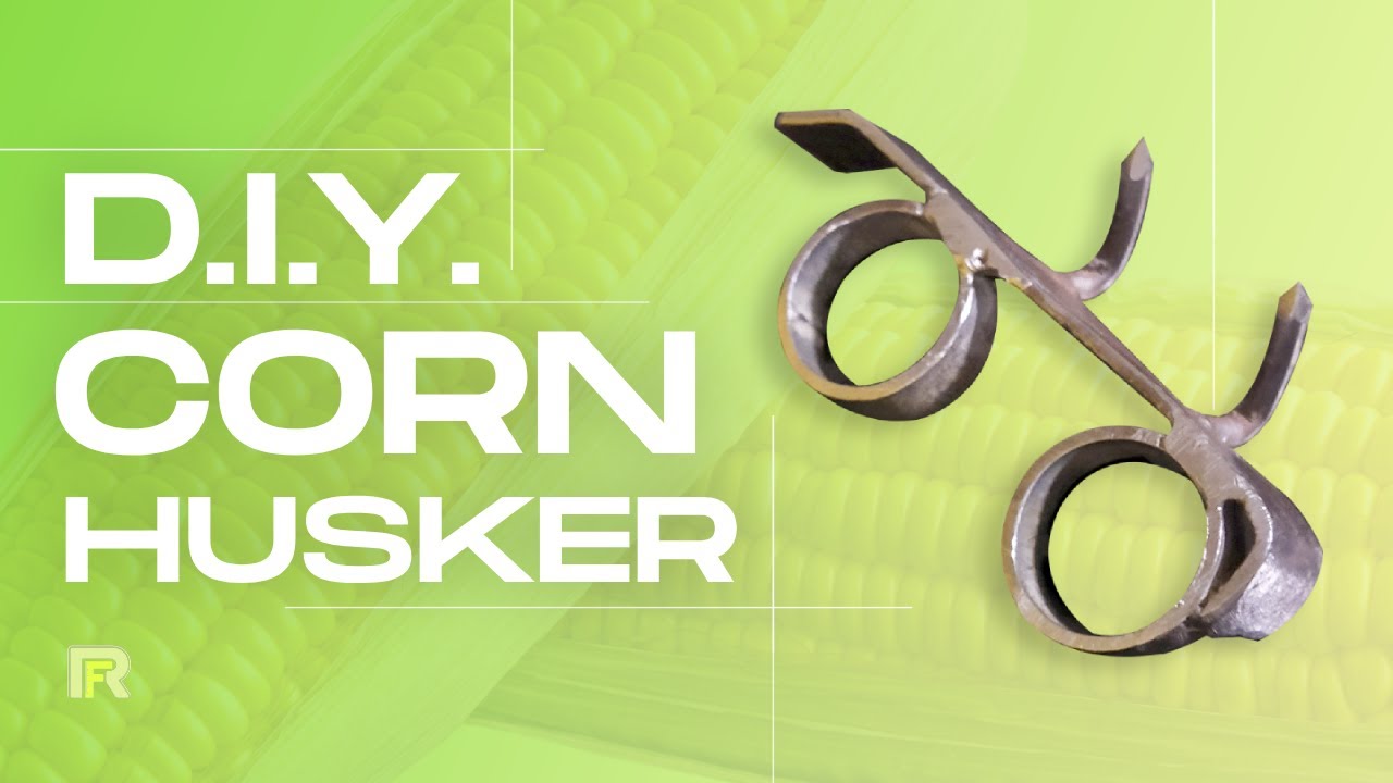 DIY Corn Husking Tool | Rom's Fabrication - YouTube