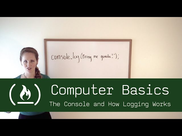 Computer Basics 21 Chrome Javascript Console And How Logging Works