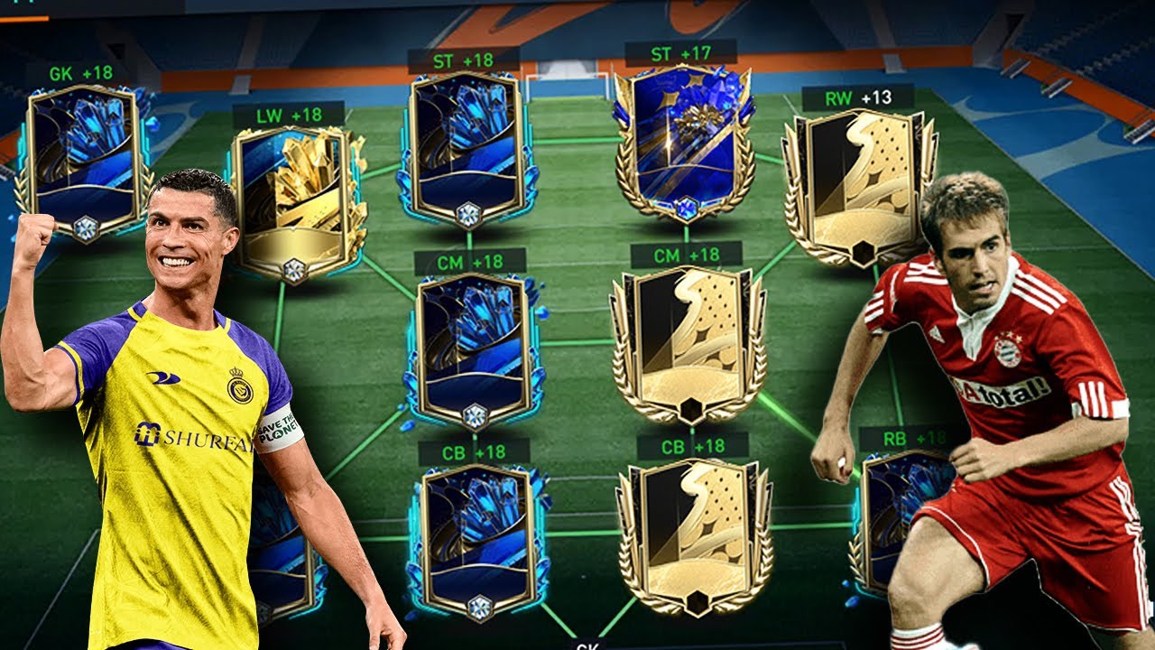 I Made TOTS & ICONS Squad in FIFA Mobile - YouTube