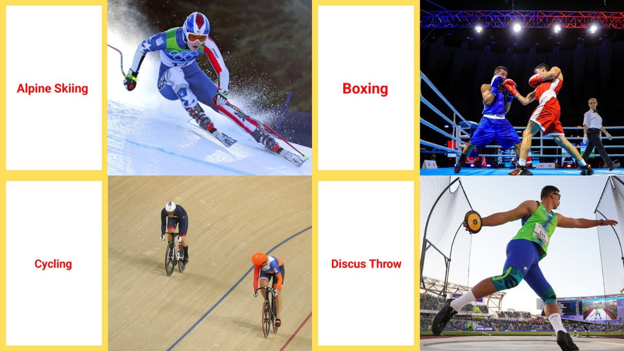 ABC Games and Sports| Games and Sports | Famous Sports |Kids Learning ...