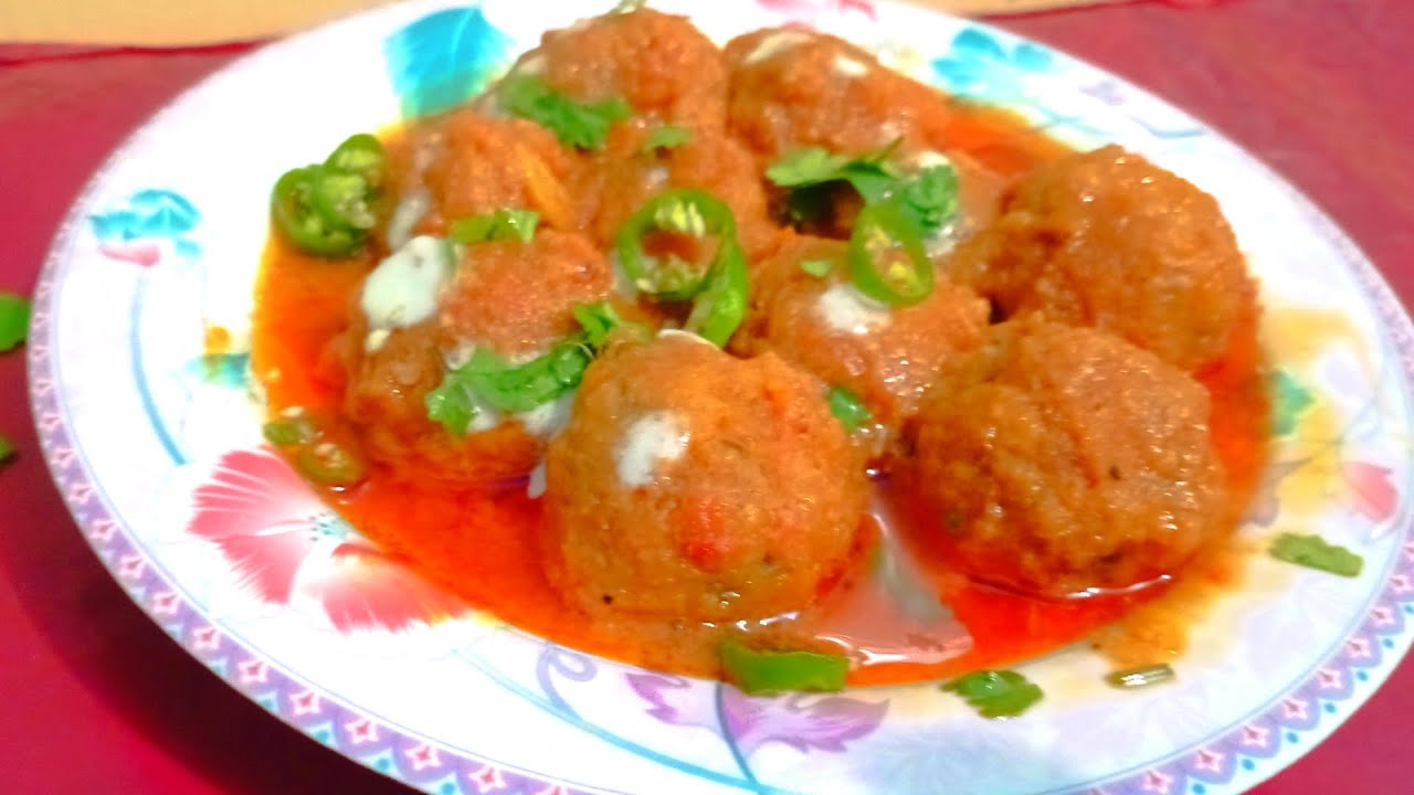 chany ki daal k mail kofta gravy recipe|| How to make chana daal ...