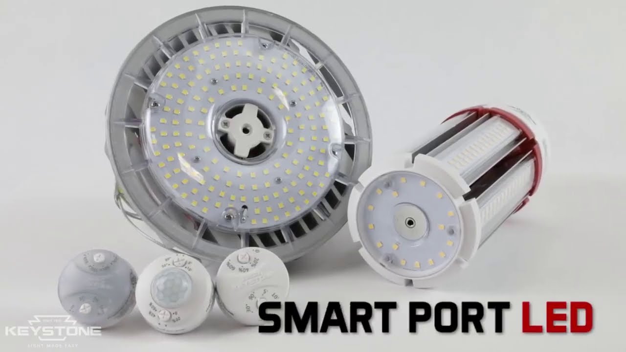 Smart Port LED Light Sensors from Keystone - YouTube