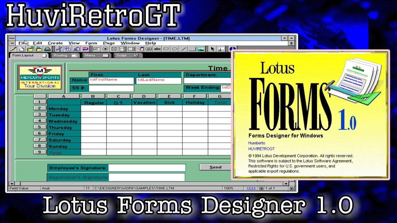 HUVI RETRO: Instalación de Lotus Forms 1.0 - YouTube