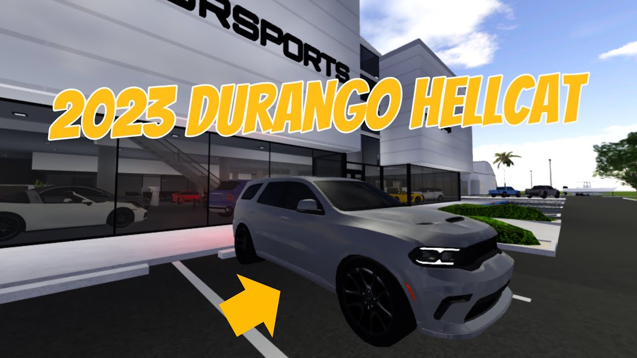 PICKING UP MY NEW DURANGO HELLCAT IN ROBLOX !!! (Southwest Florida ...