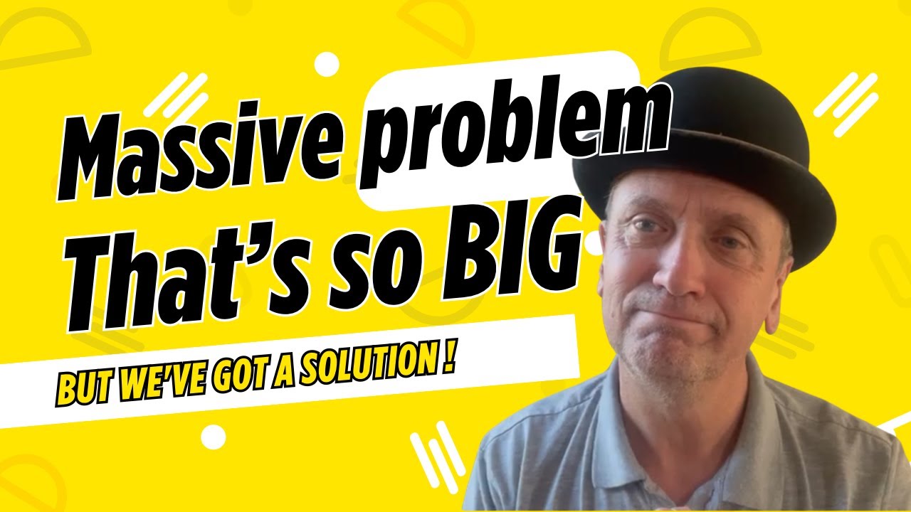 A MASSIVE problem thats so BIG - But we have the solution - YouTube