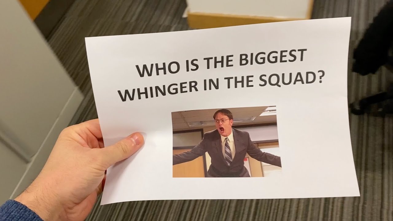 Corridor Questions | Biggest Whinger - YouTube