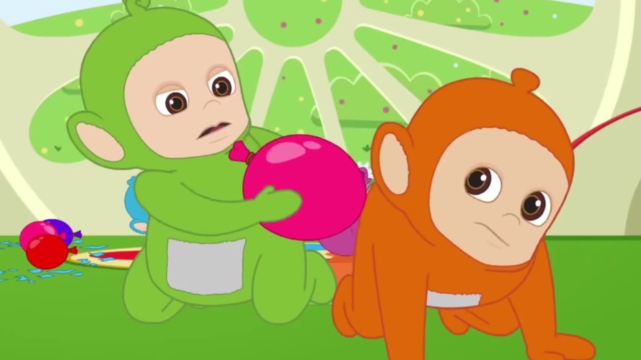 Teletubbies ★ NEW Tiddlytubbies 2D Series! ★ Episode 6: Balloons ...