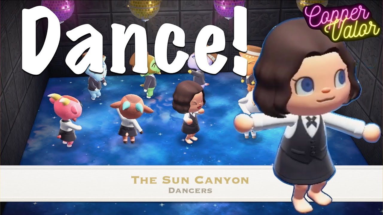 ACNH Goat Villagers Dance to Synth Music - YouTube