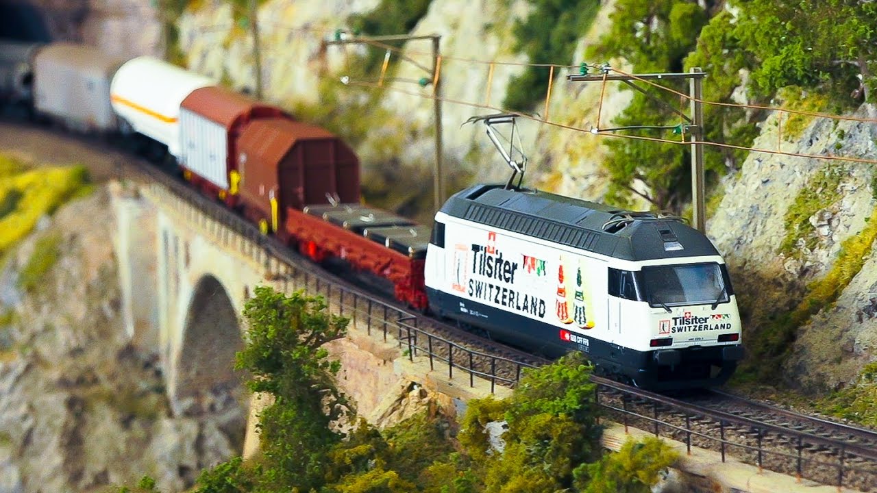 MODEL RAILROAD RAILWAY ACTION SIZE HO SCALE 1:87 / 13. Erlebnis ...