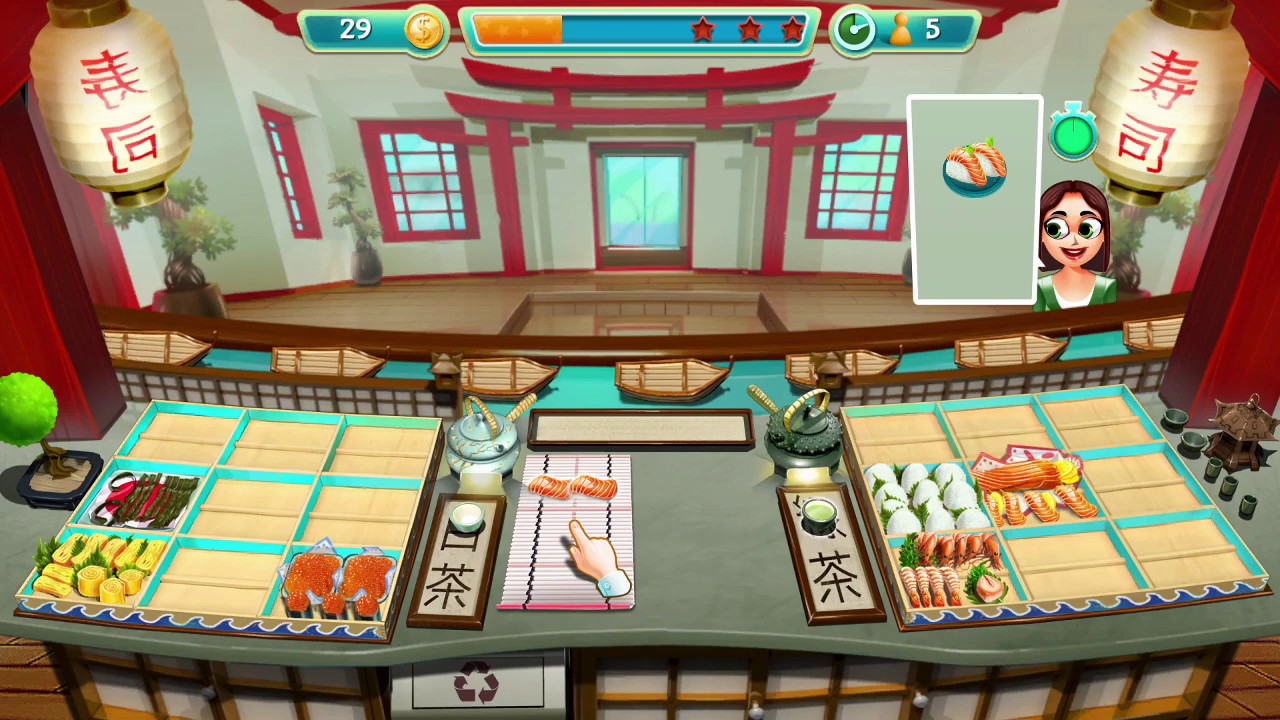 Sushi Time ! on Nintendo Switch Gameplay lvl 1-5 - YouTube