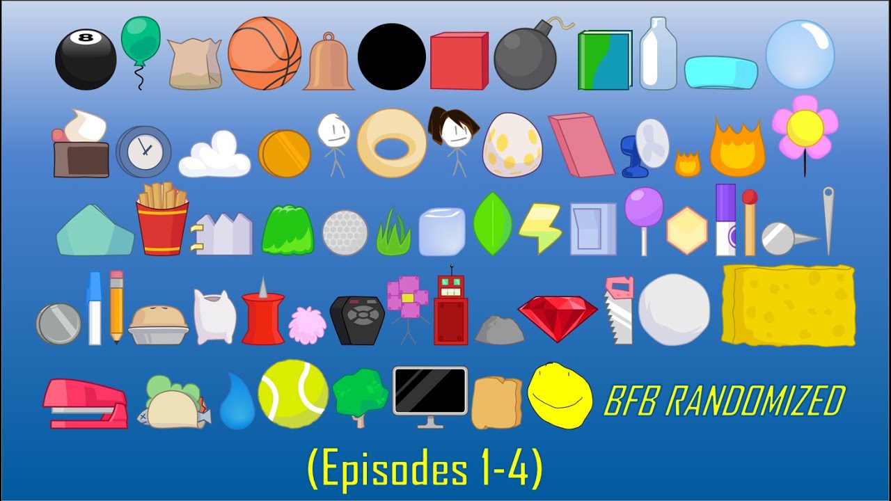 BFB Randomized - Part 1 (Episodes 1-4) - YouTube