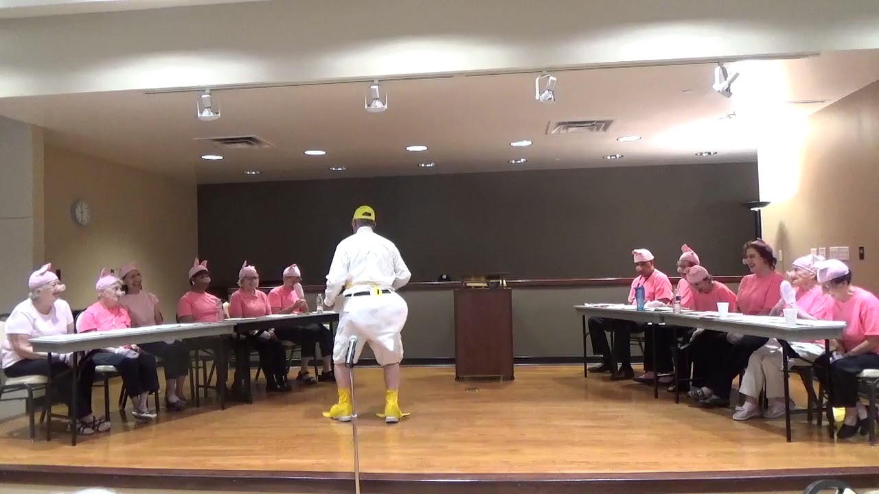 12 Angry Pigs - Carrollton, Tx Senior Center Drama Production - YouTube