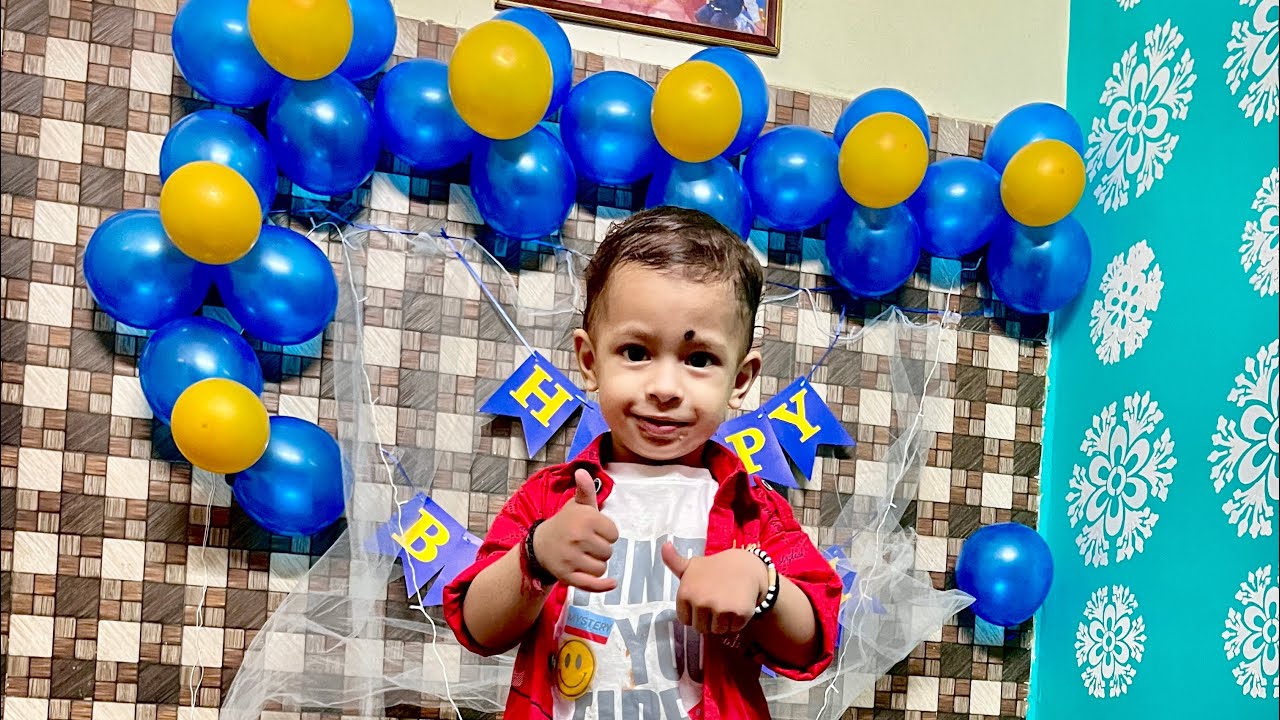 Yuvansh 2nd birthday 🎂🥳😘 - YouTube