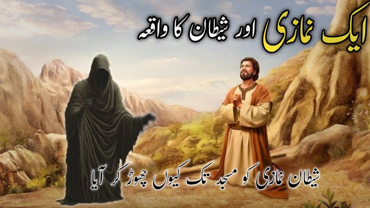 Aik Namazi Or Sheitan Ka Waqia||Sheitan Namazi ko Masjid Tak kyu Chor ...