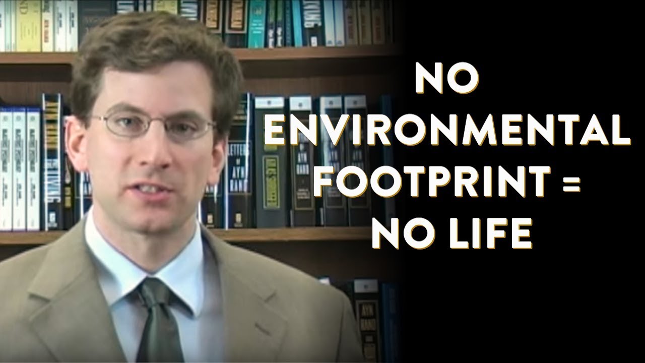 No Environmental Footprint = No Life - YouTube